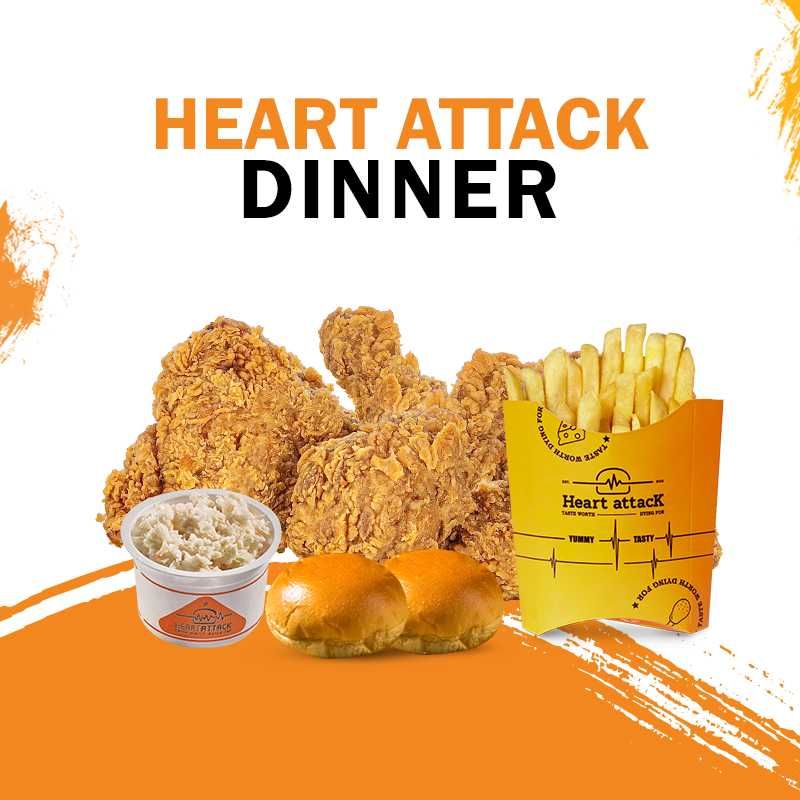 Heart Attack delivery service in Egypt | Talabat