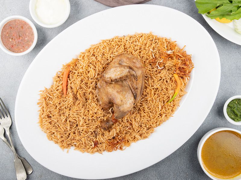 Nujoom Rubou Alyamen Mandi delivery service in UAE | Talabat