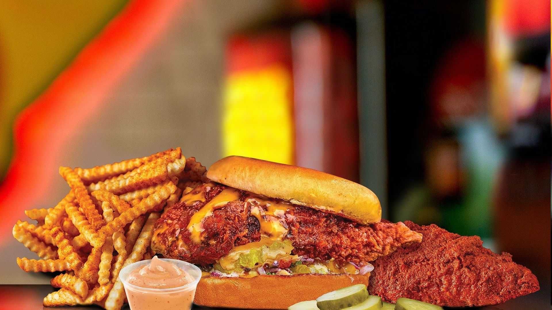 Dave's Hot Chicken delivery service in Qatar | Talabat