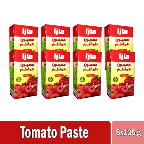 Buy Maza Tomato Paste 8 X 135G Online in Bahrain | Talabat Bahrain