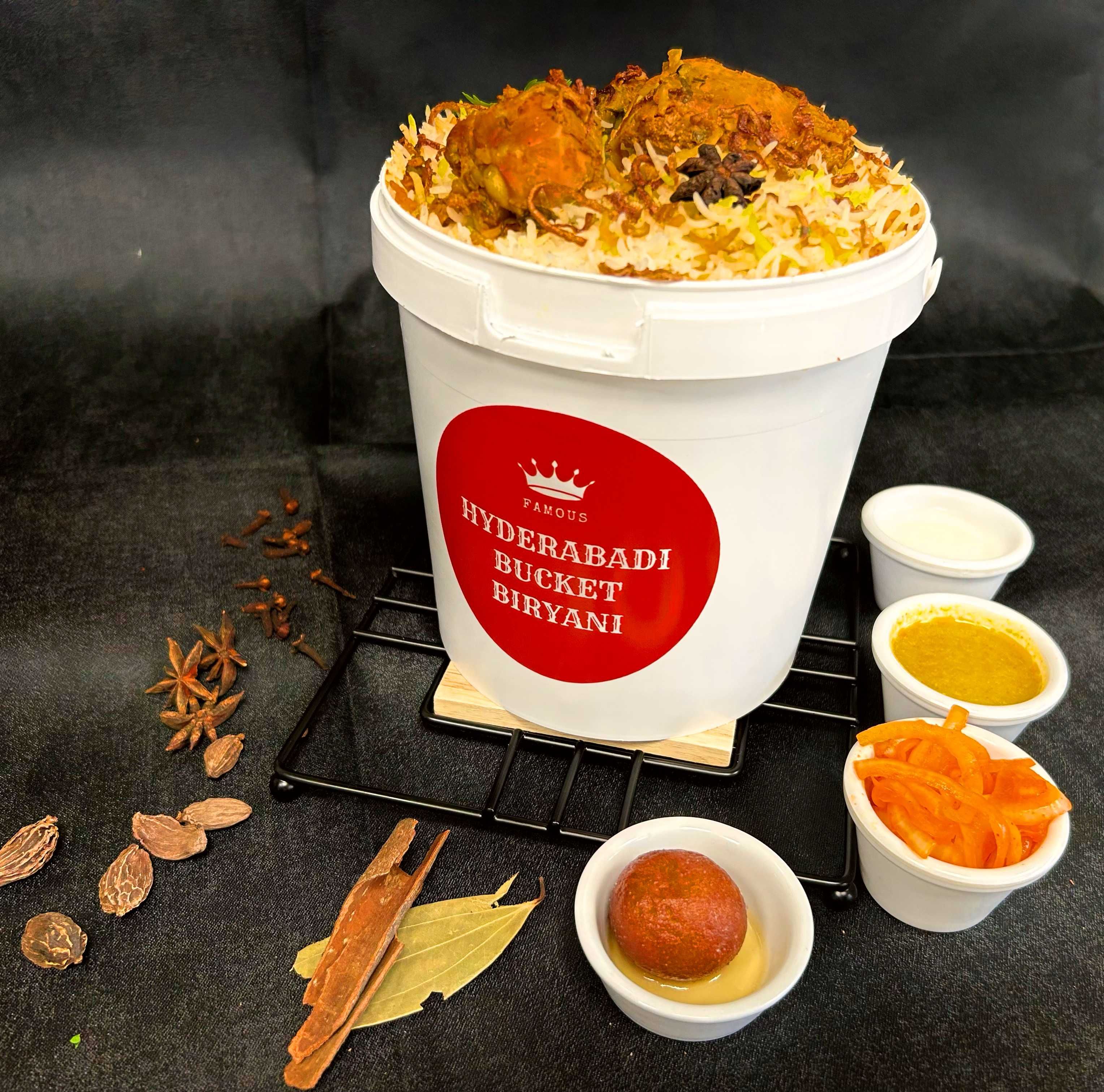 Hyderabadi Bucket Biryani delivery service in UAE | Talabat