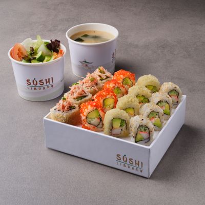 Sushi Library delivery service in UAE | Talabat