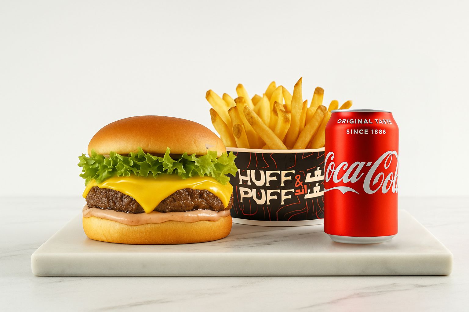 Huff & Puff Burger delivery service in UAE | Talabat