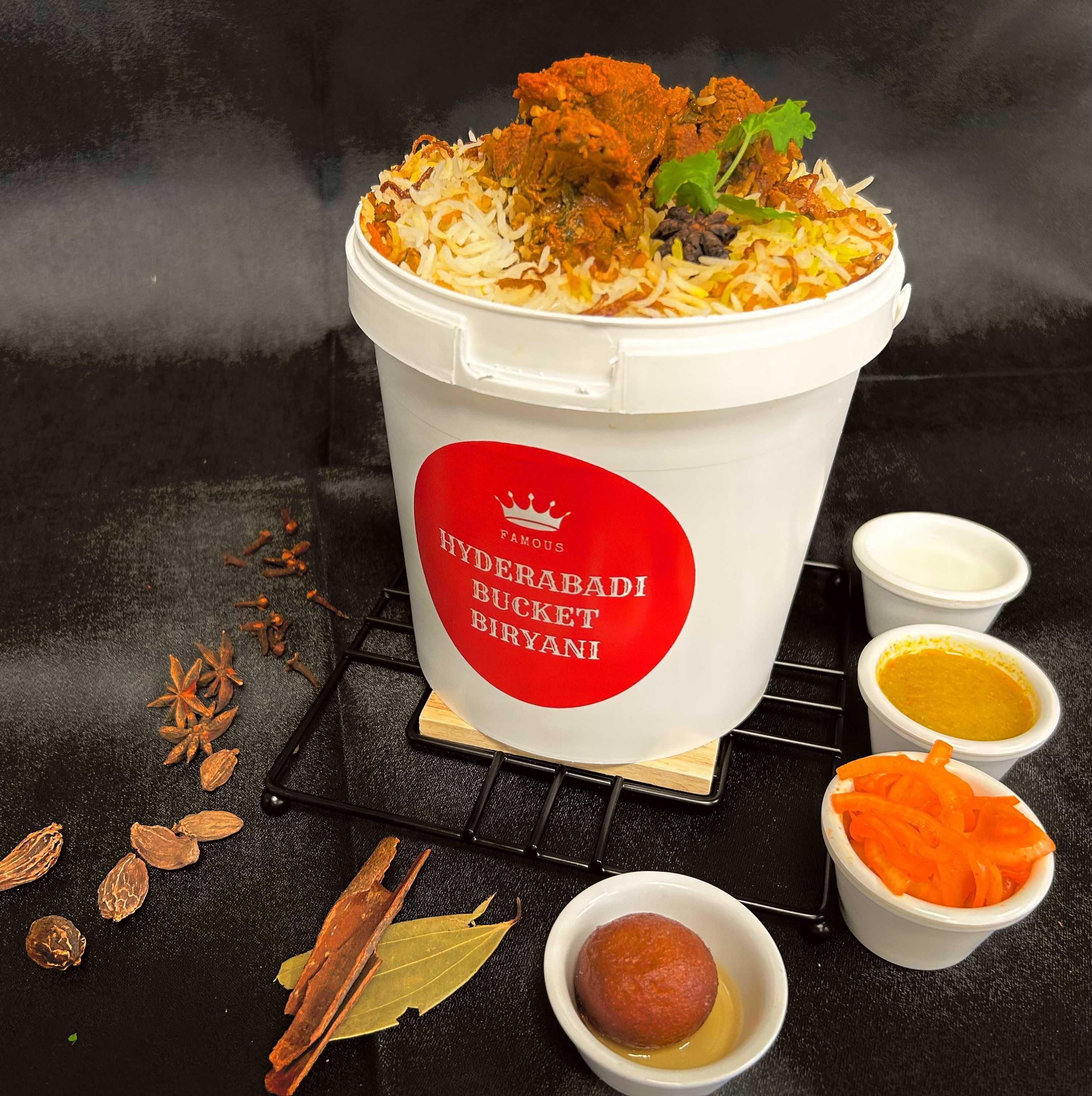 Hyderabadi Bucket Biryani delivery service in UAE | Talabat