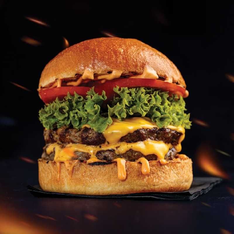 Flame Burger delivery service in Bahrain | Talabat