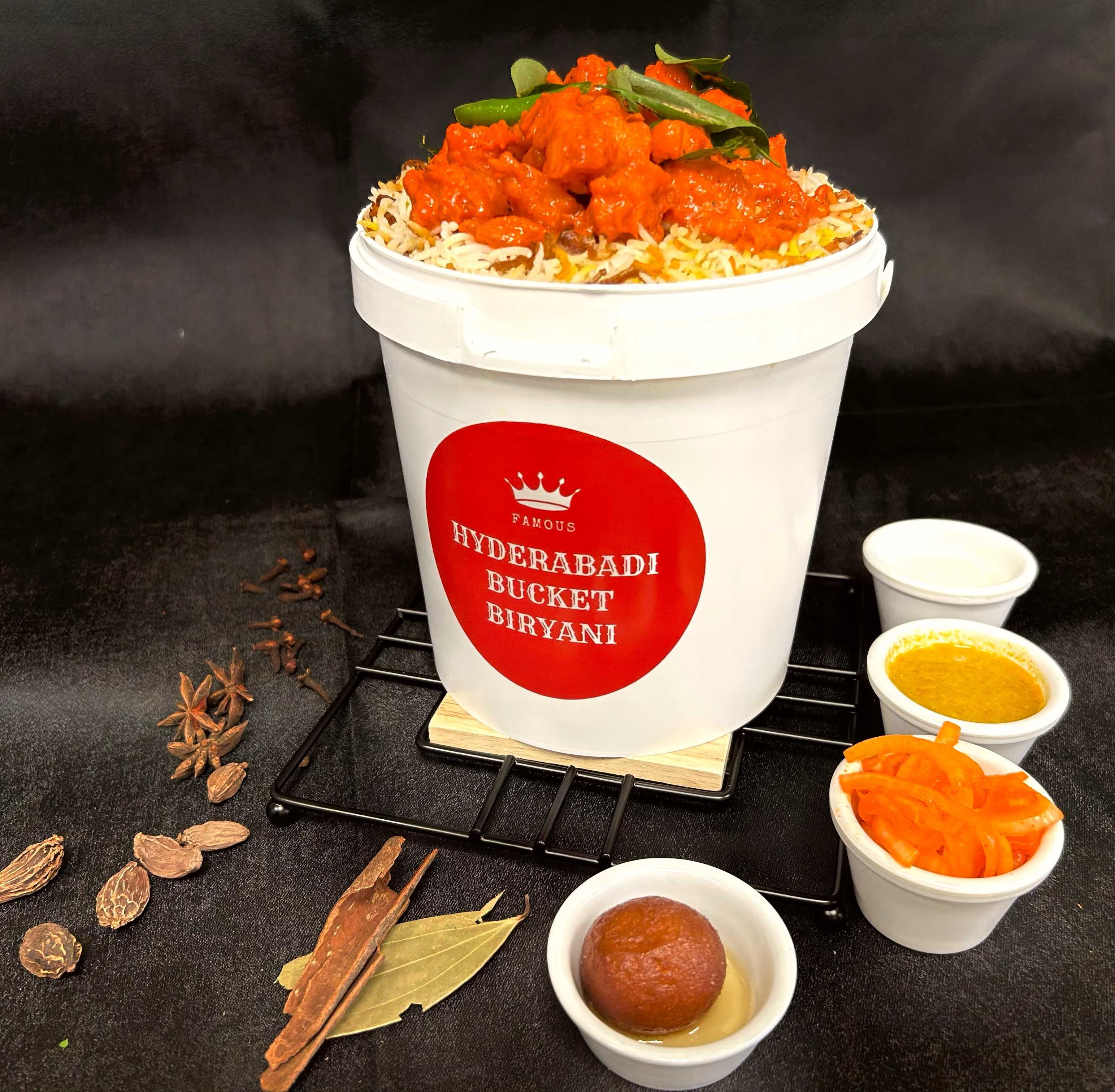 Hyderabadi Bucket Biryani delivery service in UAE | Talabat