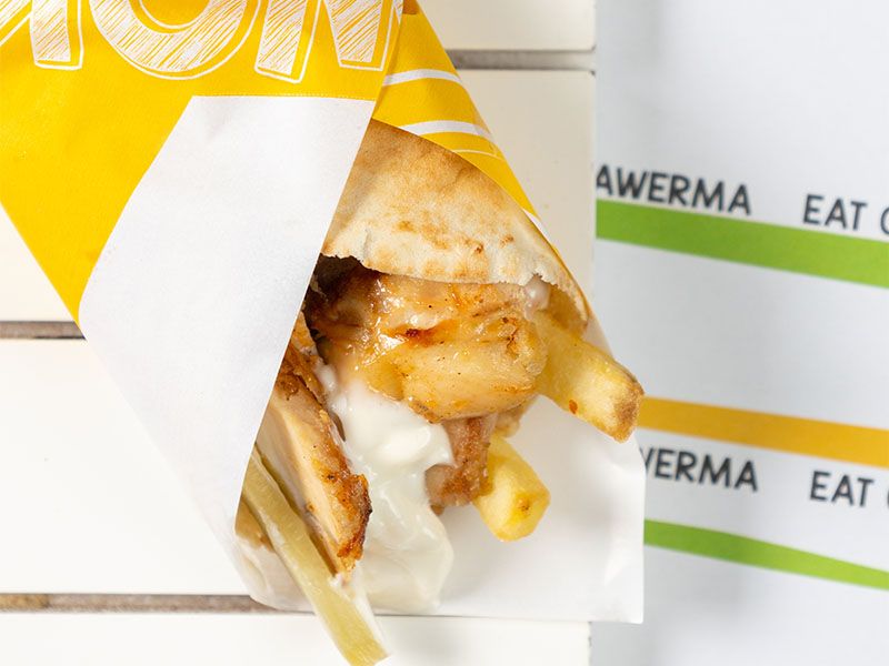 Wok N Roll Shawerma by Triple 7 delivery service in Jordan | Talabat