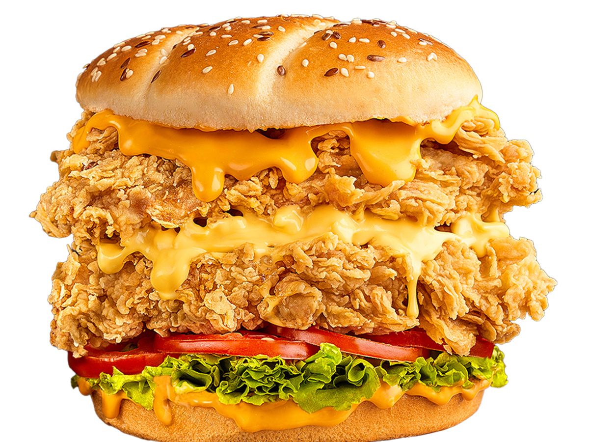 Bazooka fried chicken and burger delivery service in Qatar | Talabat