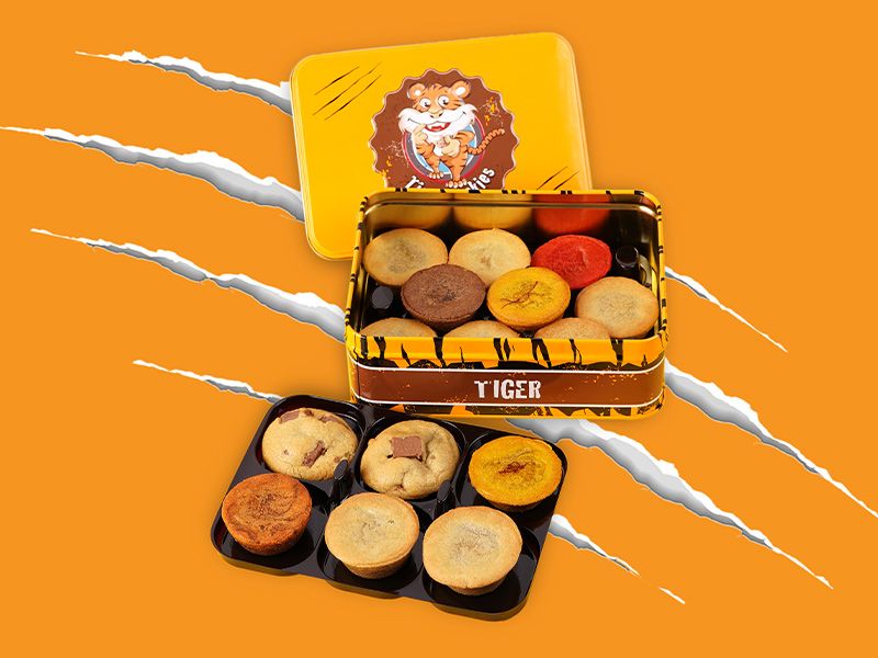 Tiger cookies delivery service in Qatar | Talabat