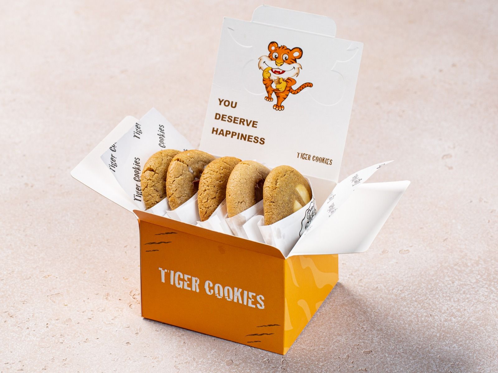 Tiger cookies delivery service in Qatar | Talabat
