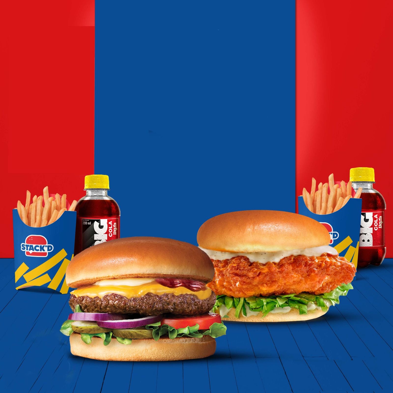 STACK'D delivery service in Egypt | Talabat