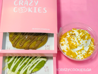 Crazy Cookies delivery service in Qatar | Talabat