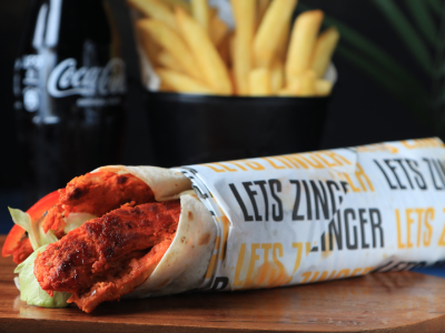 Let's Zinger delivery service in UAE | Talabat