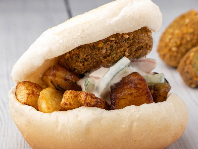 Mesh Bas Falafel delivery service in Kuwait | Talabat