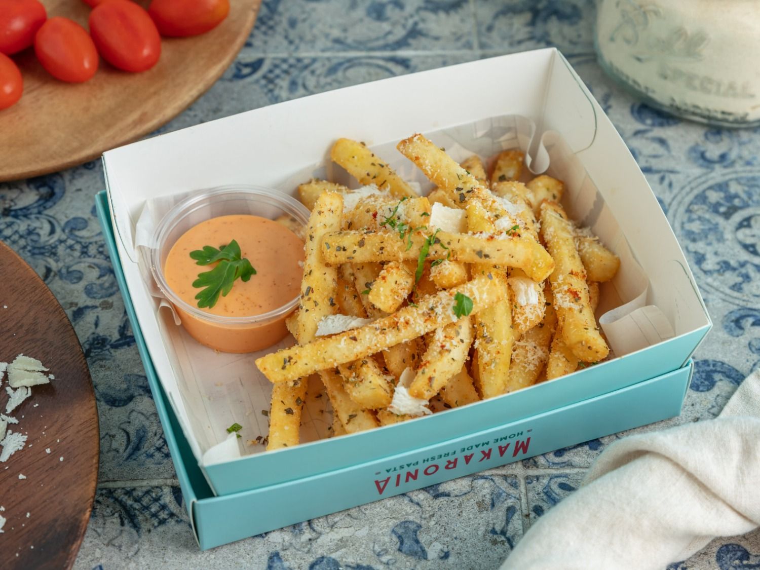 Makaronia Pasta And Pizza delivery service in Qatar | Talabat