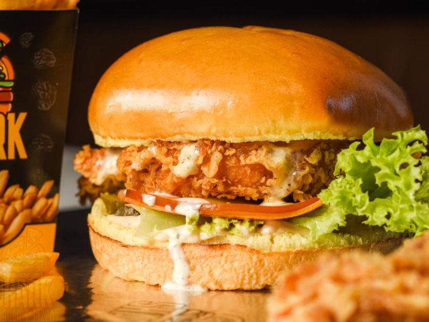 Shark burger delivery service in Jordan | Talabat