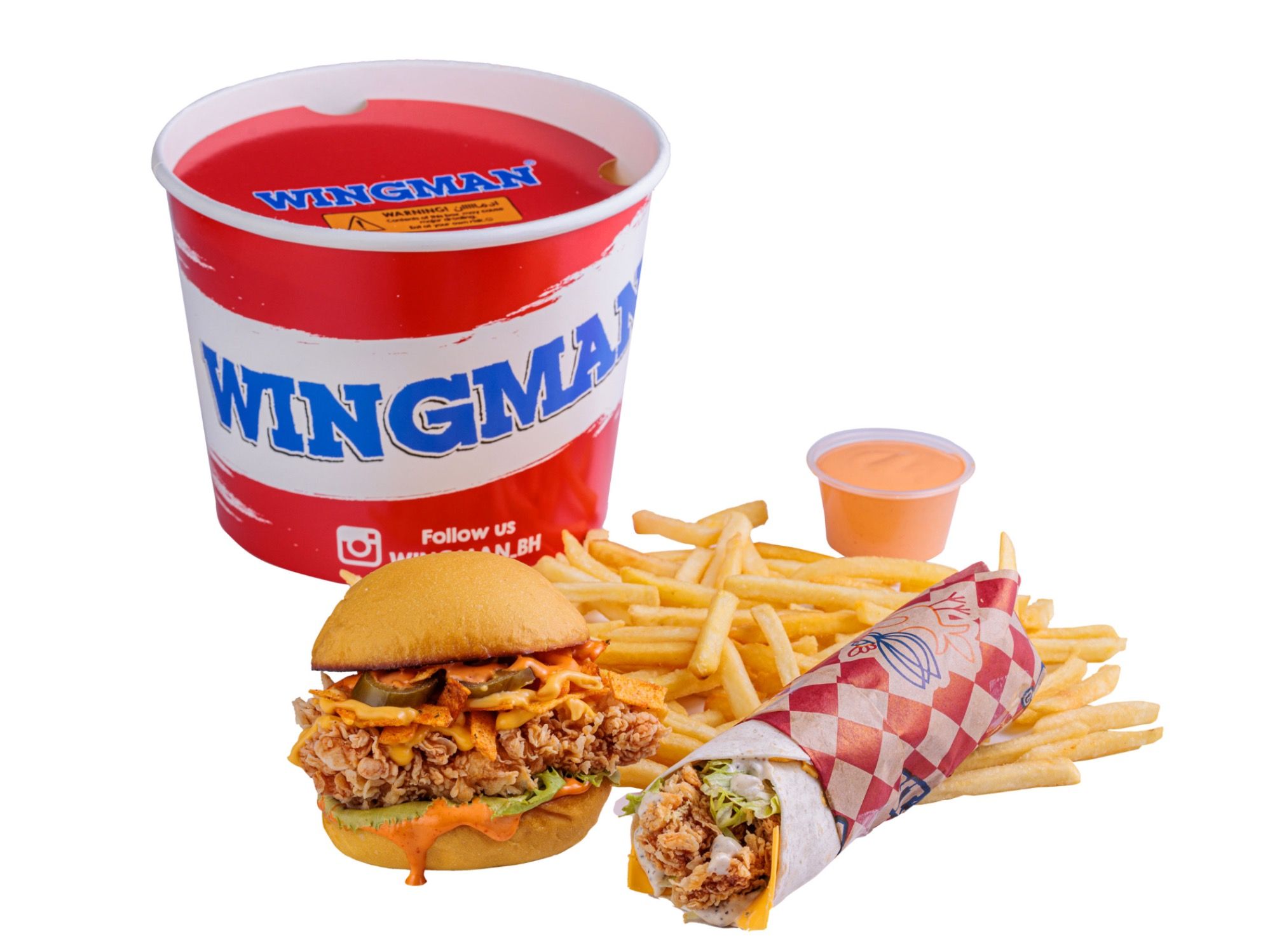 Wing Man delivery service in Bahrain | Talabat