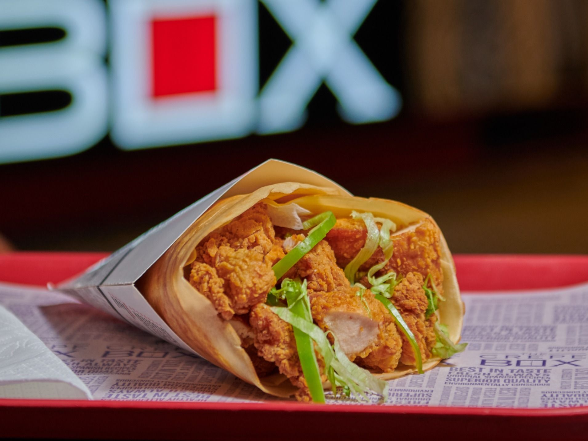 The Crepe Box delivery service in Egypt | Talabat