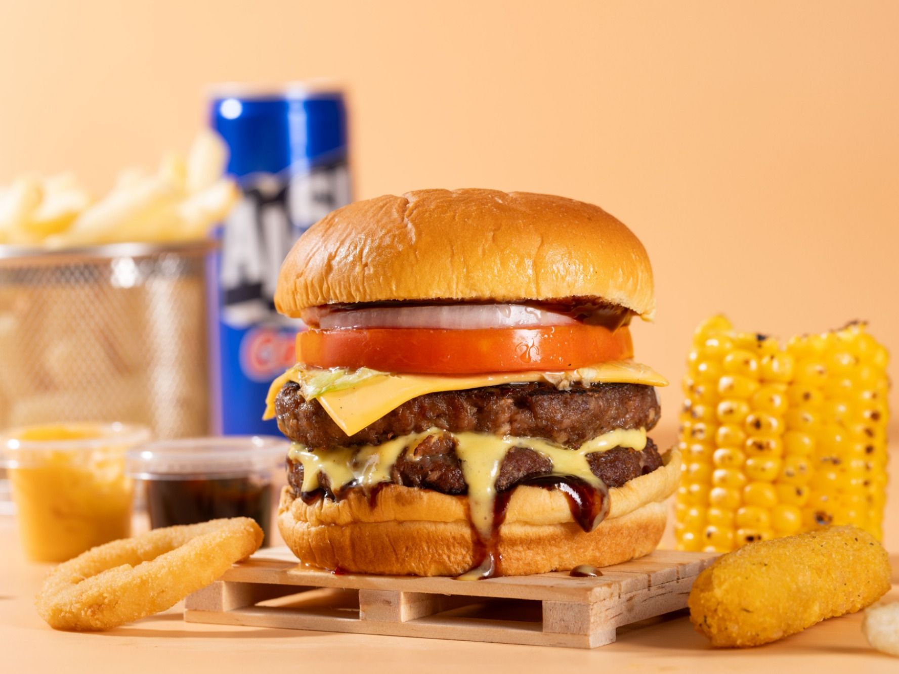 Charcoals Burger delivery service in Oman | Talabat