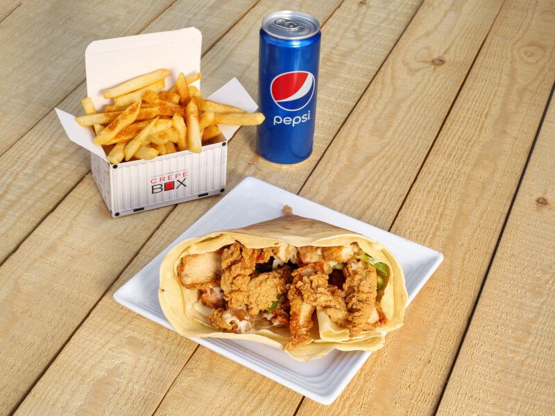 The Crepe Box delivery service in Egypt | Talabat