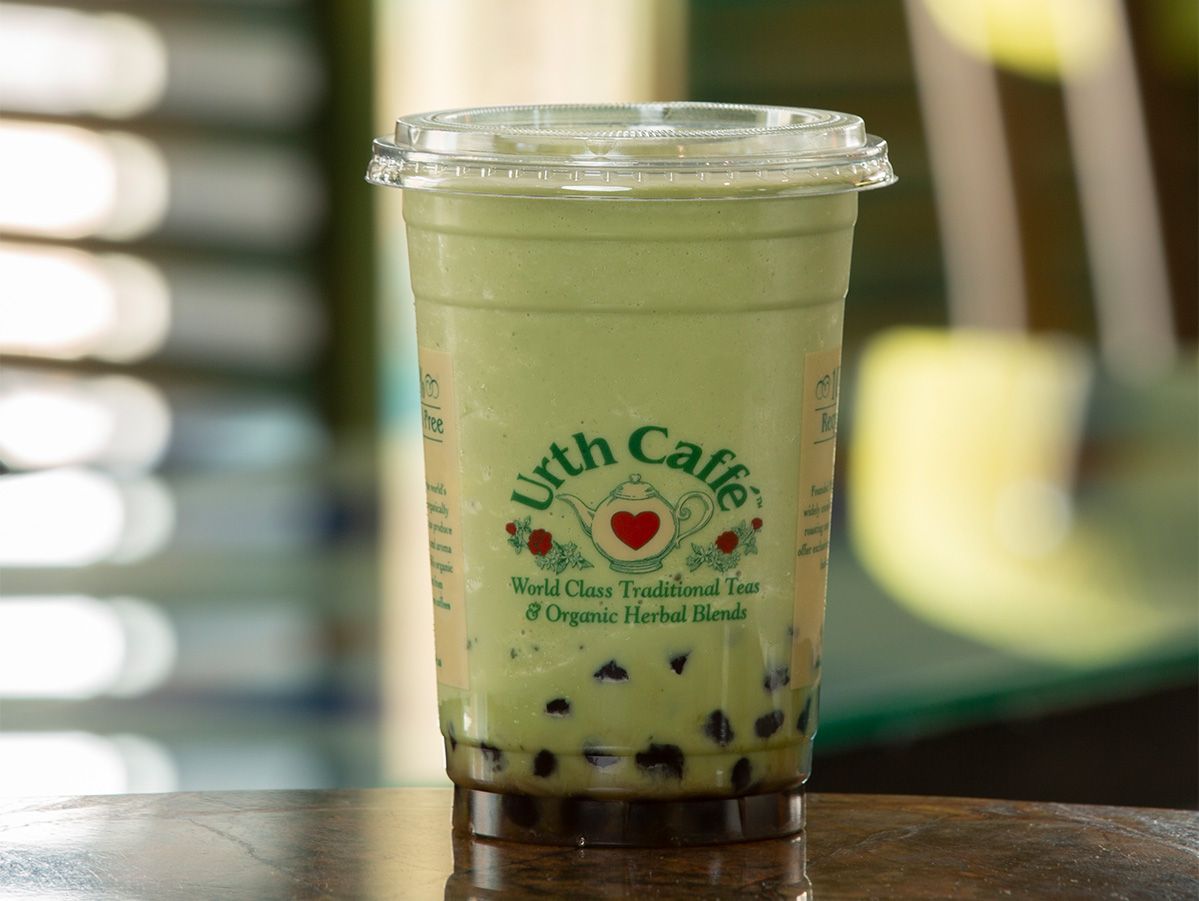 Green Tea Boba Urth Caffe