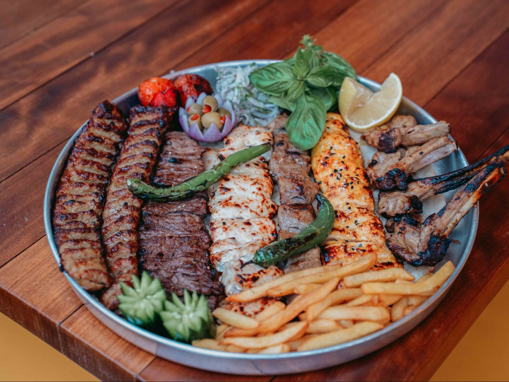 English Menu - Jawaher Restaurant