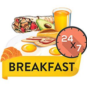 Breakfast 24x7 delivery service in UAE | Talabat