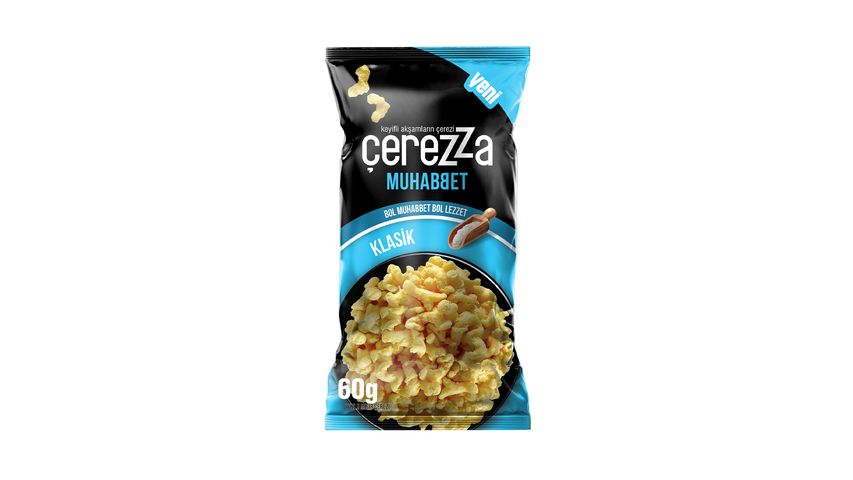 Çerezza Muhabbet Tuzlu Mısır Çerezi 60 g - yemeksepeti.com